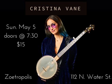 Cristina Vane – Zoetropolis Theatre