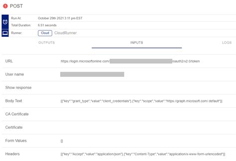 Get Authentication Token Using Request Support Center