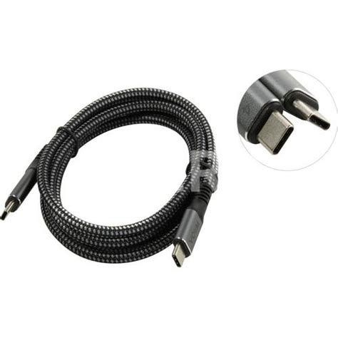 Vcom Cu540m 1 2м кабель в оплетке 1 2 м Usb4 Type C Type C — купить цена и характеристики отзывы