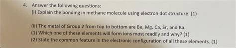Solved Answer The Following Questions I Explain The Chegg