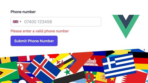 intl tel input set initial country flag [vue js] youtube