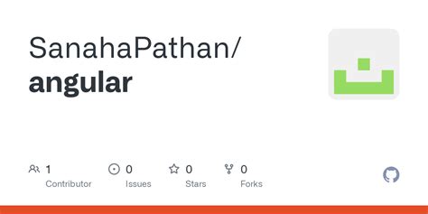 Github Sanahapathanangular