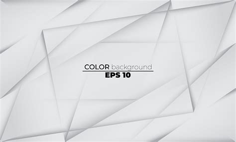 추상 기하학적 흰색과 회색 색상 비주얼 공급 회사 배경 기프트 카드 벽 포스터 템플릿에 포스터 방문 페이지 Ui Ux 커버북 배너 소셜 미디어 게시 0명에 대한 스톡 벡터