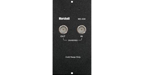 Marshall Electronics 3g Sdi Input Module With Loop Out Md 3ge
