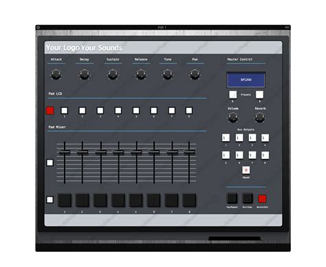 Standard Sp1200 Sound Plugin Designer Vst Gui Plugin Designer