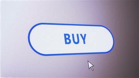 Buy Button Pressed On Computer Screen By Cursor Pointer Mouse Backgrounds Motion Graphics Ft