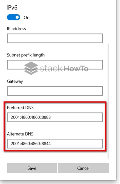 How To Change DNS Server In Windows 10 StackHowTo