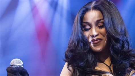 Cardi B Rings In 2025 In A Plunging Lingerie Inspired Gown Reality Tea