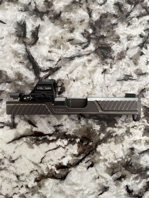 Complete ZEV Citadel Slide RMR Cut For Glock Gen Page AR COM