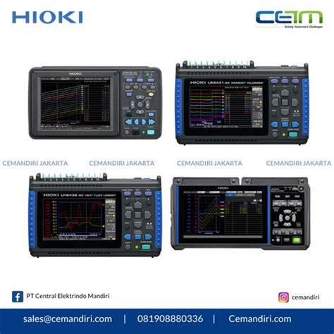 Jual Hioki Lr8431 20 Lr8432 20 Lr8450 01 Memori Data Logger Lr8450 01 Jakarta Utara