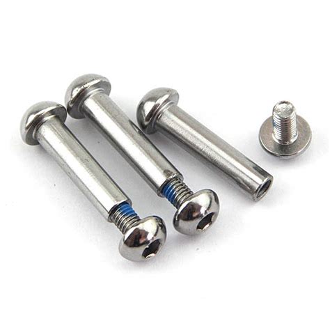 Stainless Steel Male Female Hex Socket Buttonchicago Screws Stainless Steel Barrel Binding Sex