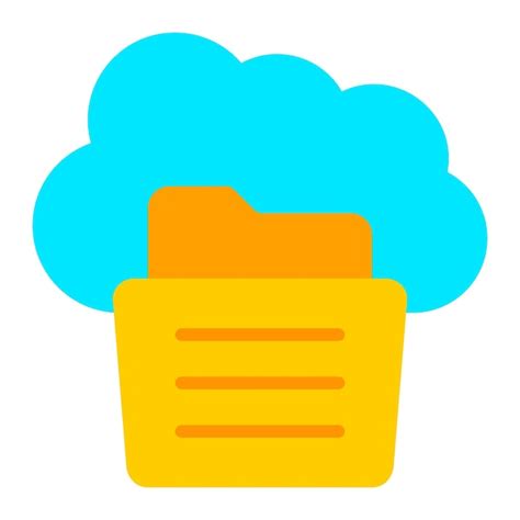 Premium Vector Cloud Storage Icon