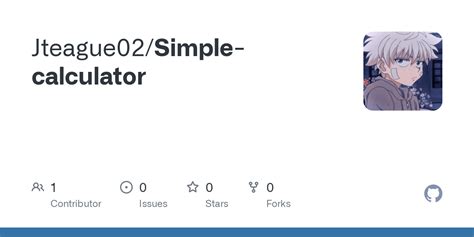 GitHub Jteague02 Simple Calculator