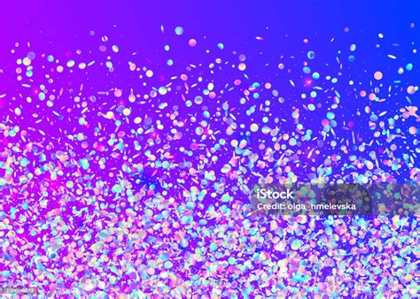 축제 효과 무지개 배경입니다 눈부심 다채로운 그림입니다 보라색 빛이 폭발합니다 레이저 개념 떨어지는 디자인 모던 더스트 카니발 종이 핑크 축제 효과 금속에 대한 스톡 벡터