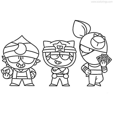 Sleepy Sandy Brawl Stars Coloring Pages Xcolorings Com