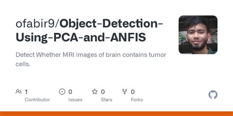 Github Ofabir9 Object Detection Using Pca And Anfis Detect Whether