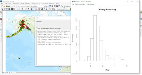 Combining Arcgis And R Clustering Toolbox R Bloggers
