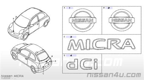 Emblems, labels & stickers. | nissan-autoparts