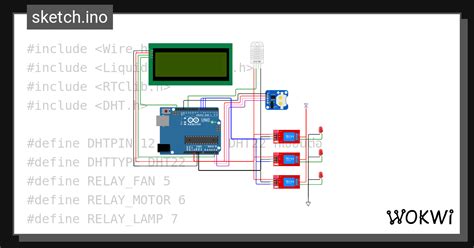 250967 Rtc Dht Relay Wokwi Esp32 Stm32 Arduino Simulator
