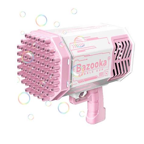 Bazooka Bubble Machine Gun Pink Urban Global