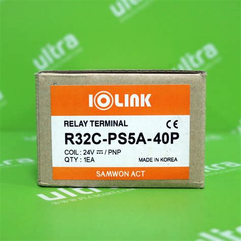 [신품] R32C-PS5A-40P 삼원 소형릴레이 터미널 (1574070785) | ::: PLC전문 쇼핑몰 - PLC MART