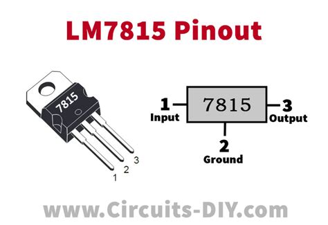 15v Dc Power Supply Circuit Using Lm7815 Ic