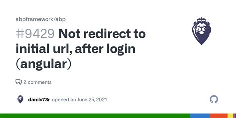 Not Redirect To Initial After Login Angular Issue Abpframework Abp Github