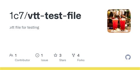 vtt test file vtt files 4 no hour vtt at master · 1c7 vtt test file