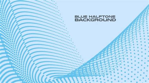 Premium Vector Blue Halftone Abstract Background Vector Image For Backdrop Or Presentation