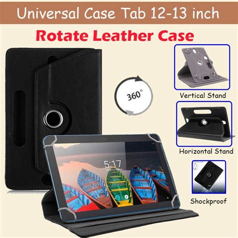 Jual Lenovo Ideapad Duet I Flip Case Leather Rotate Rotary Book Cover Rotasi Stand