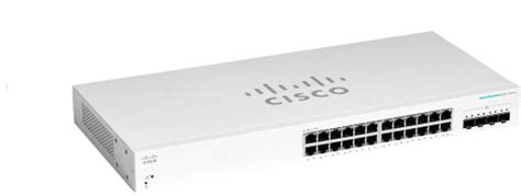Switch Cisco Cbs220 24t 4g 24 Puertos Adm Gigabit 4 Sfp Nanotec