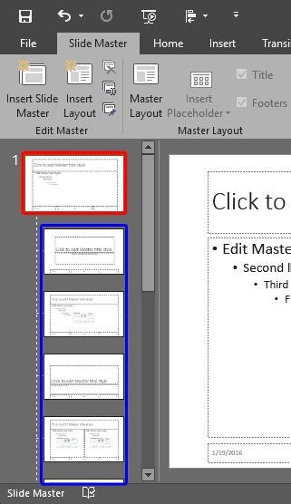 Inserting New Placeholders Within Slide Layouts In Powerpoint 2016 For