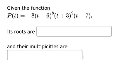 Solved Given The Functionpt 8t 68t39t 7 ﻿its