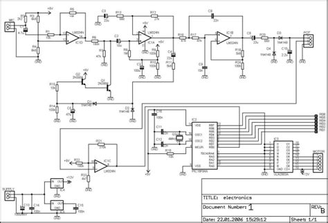 Discolight Effect With Bass Beat Control Using Pic16f84a