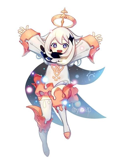 Paimon Genshin Impact Artist Https Pixiv Net En Users Bocetos Bonitos