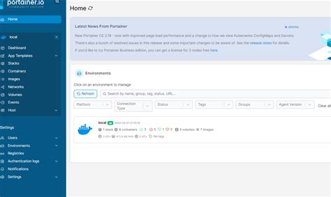 Portainer Docker Web Ui 관리툴