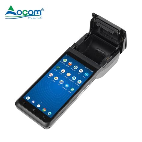 pos t2pro android handheld mobile pos terminal with printer 1dand2d bar