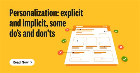 Personalization Explicit And Implicit Some Dos And Donts Magnolia