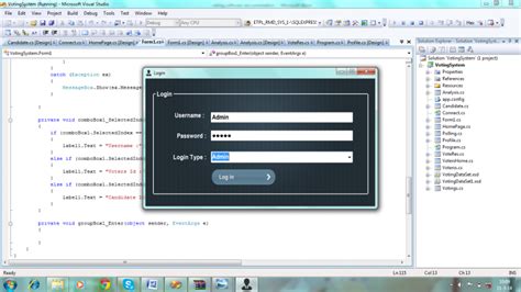 Common Voting System Project In C NET With Source Code And Report Download Kashipara