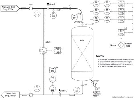 Questions On Chemical Reactor Vessel P And Id Instrumentationtools