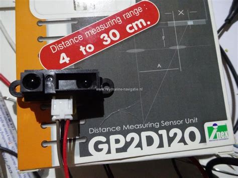 stuurautomaat met arduino gp2d120 raymarine navigatie informatie en
