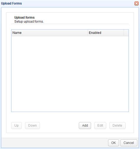 adding custom forms on file upload