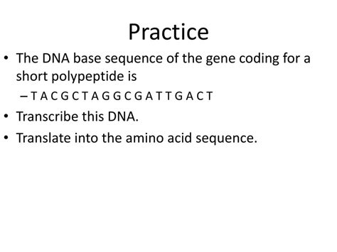 Chapter 9 From Dna To Protein Ppt Download