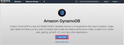 如何创建和查询 Nosql 表 亚马逊云科技