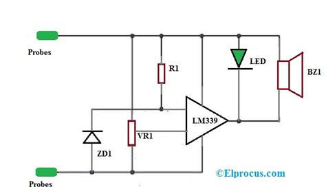Ic Lm339 Pin Configuration Circuit Diagram And Its Applications