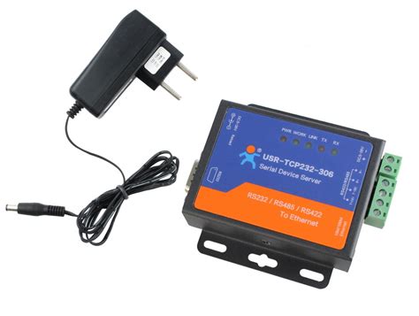 Conversor RS RS RS para Ethernet TCP IP USR TCP Acessórios Usinainfo