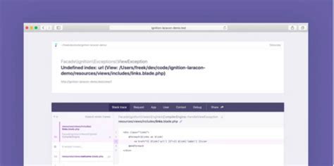 laravel6的新錯誤介面你知道是啥樣子的嗎？ laravel php中文網