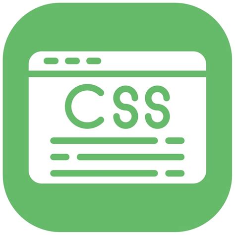 Premium Vector Css File Icon