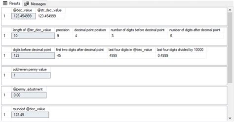 SQL Server Rounding To The Nearest Penny With T SQL
