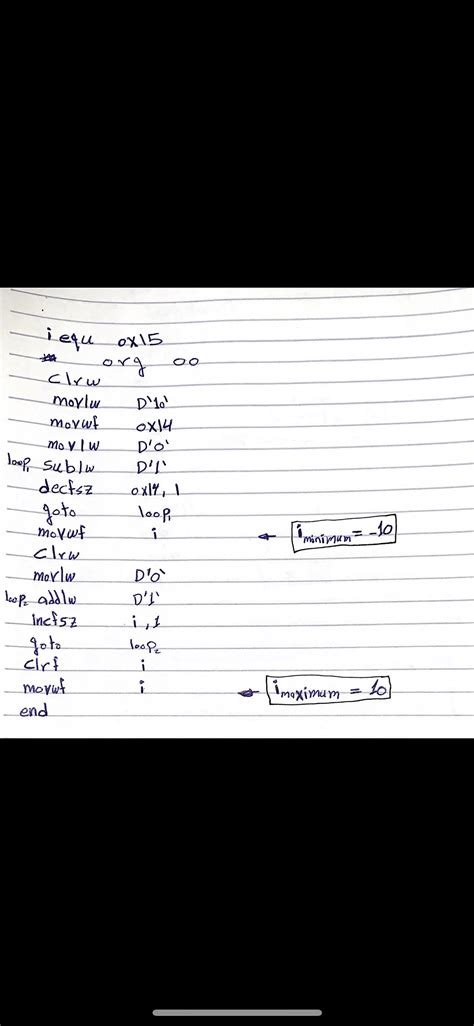 Digital Logic Pic16f84a Assembly Program Electrical Engineering